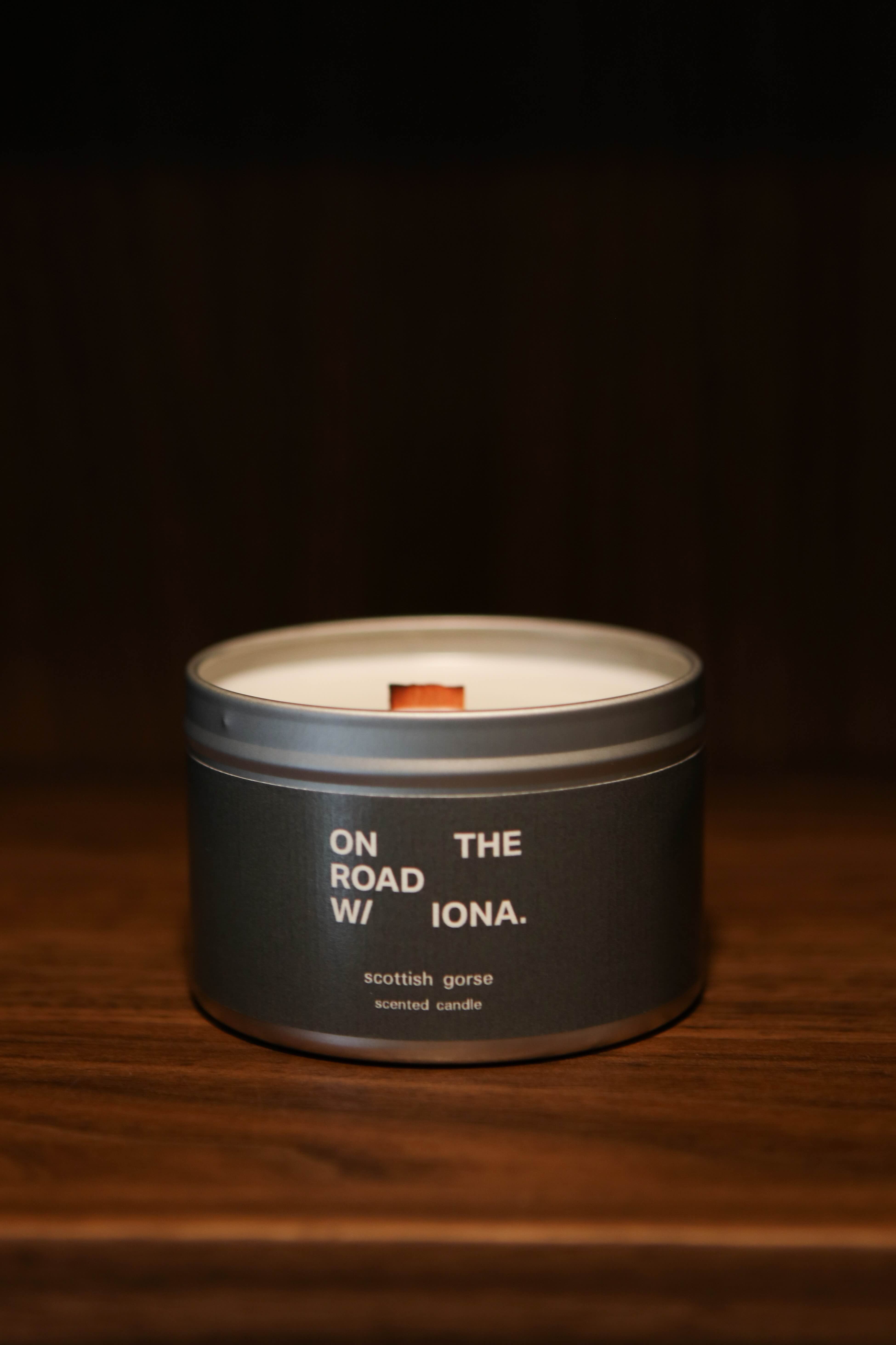 Scottish Gorse Candle - Handmade in Dornoch