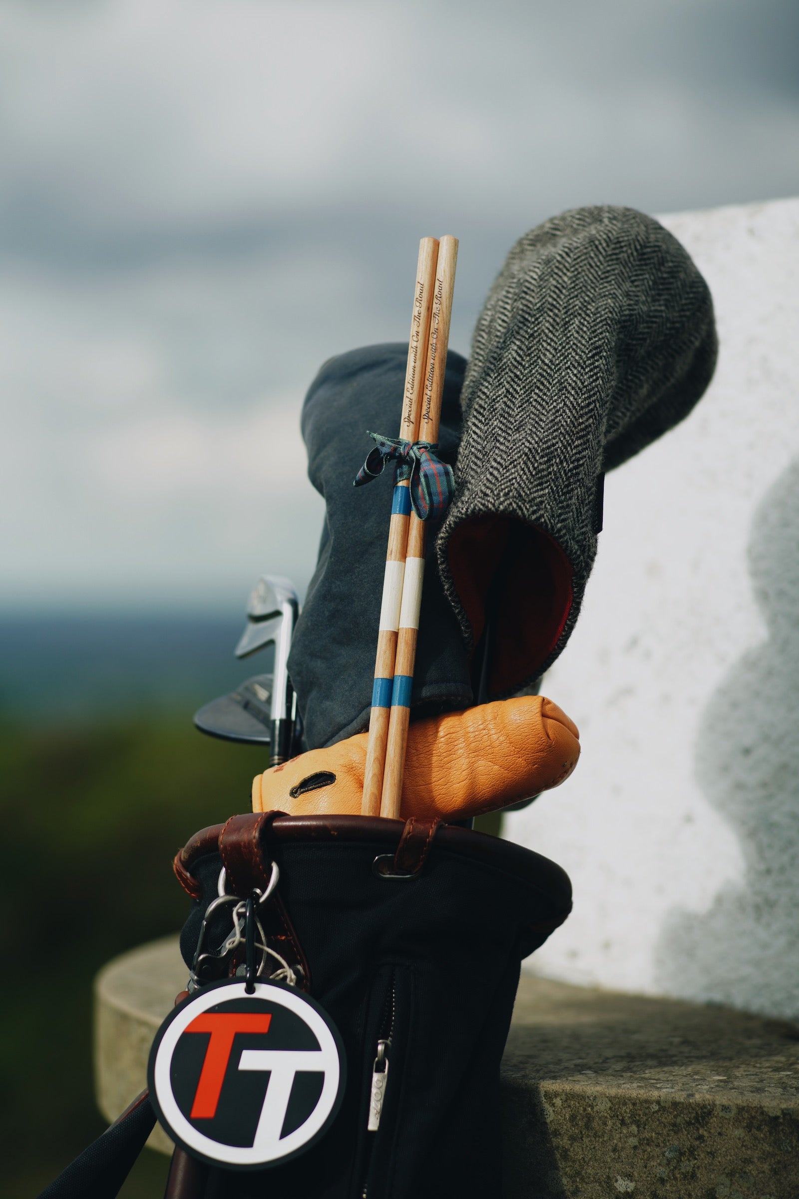 Hickory Alignment Sticks - handmade in St. Andrews